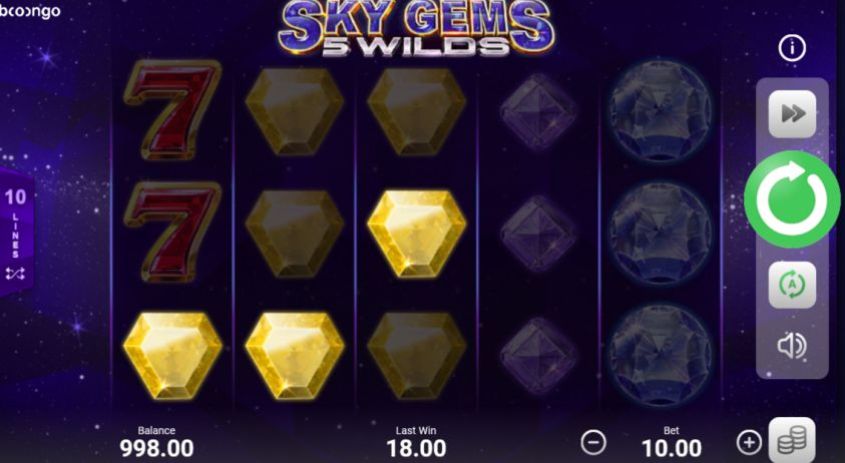 Sky Gems 5 Wilds Demo Slot | Play for Free