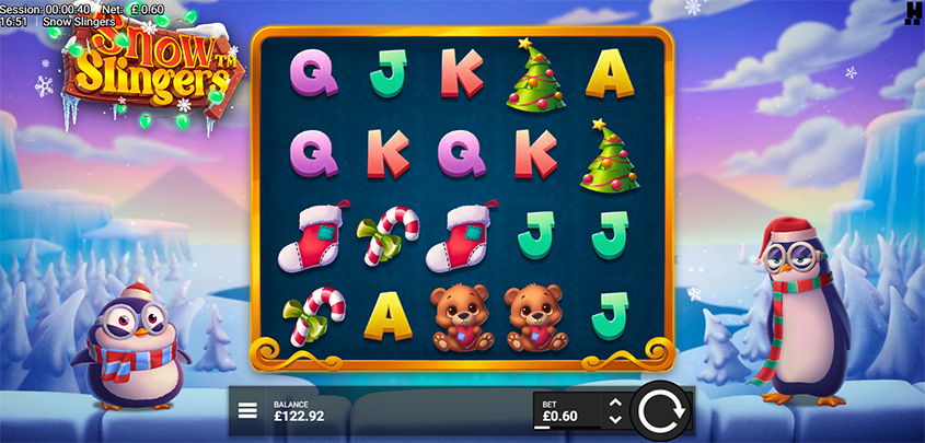 Snow Slingers Slot | Play Online | RTP: 96.29%