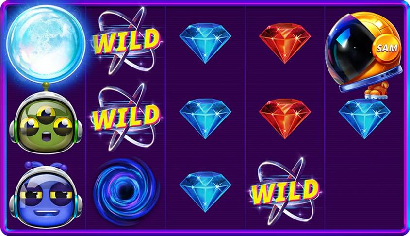 Space Sam Walk and Win Slot - Free Play in Demo Mode