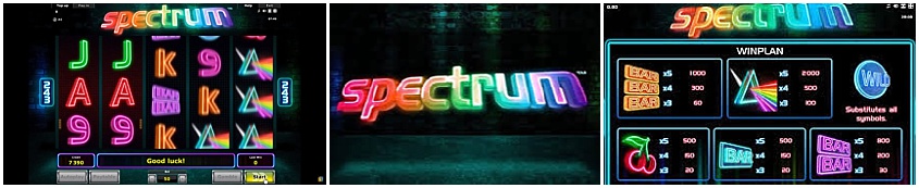 Spectrum Slot - Free Play in Demo Mode