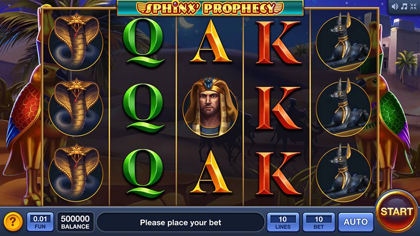 Sphinx' Prophecy Demo Slot | Play for Free