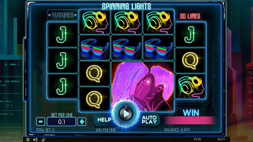 Spinning Lights Slot - Play Free Slots Demos
