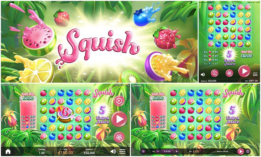 Squish Slot - Free Play in Demo Mode