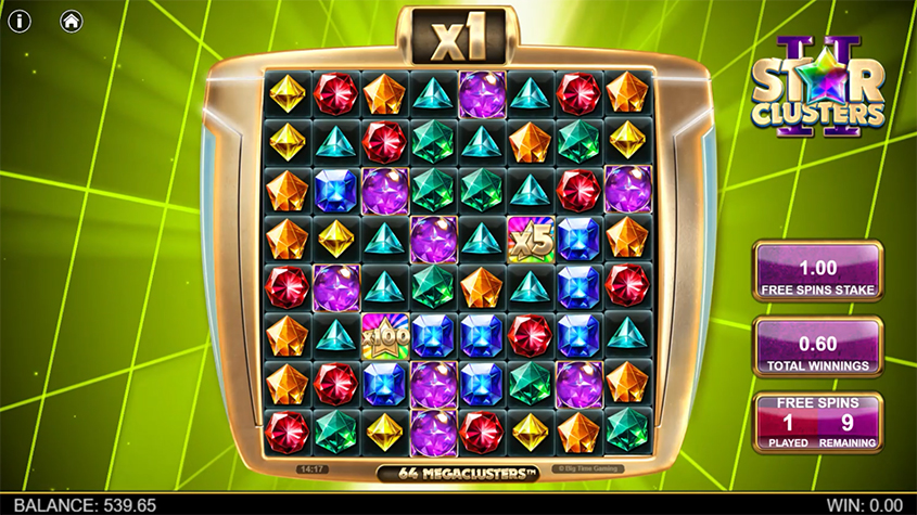 Star Clusters 2 Slot - Free Play in Demo Mode