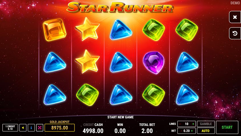 Star Runner Slot - Free Play in Demo Mode