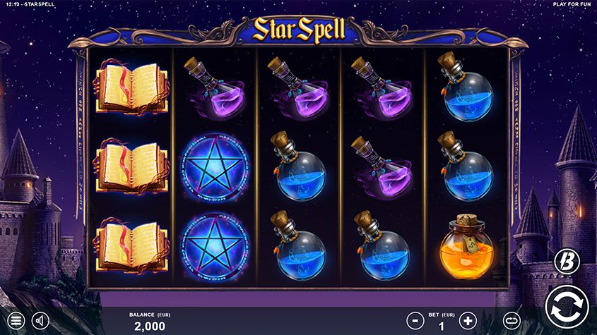 Star Spell Slot - Free Play in Demo Mode