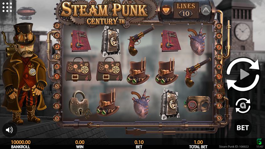 Steam Punk Century Slot - Free Play in Demo Mode
