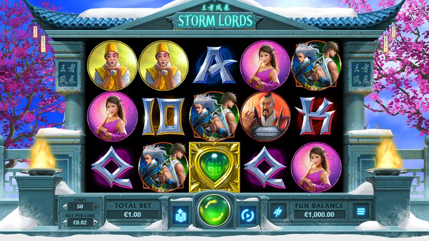 Storm Lords Slot - Free Play in Demo Mode