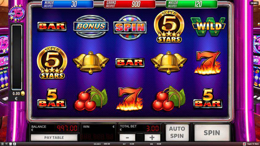 Super 15 Stars Slot - Free Play in Demo Mode
