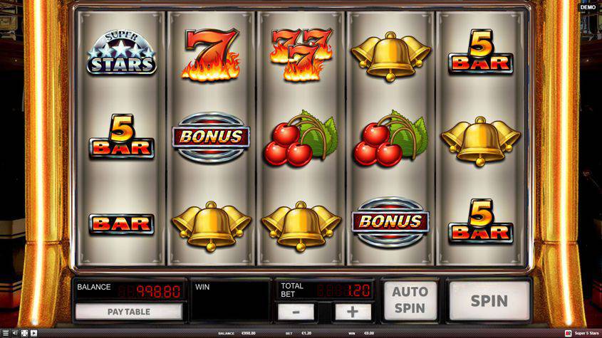Super 5 Stars Slot - Play Free Slots Demos