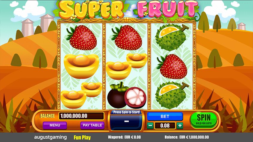Super Fruit Slot - Free Play in Demo Mode