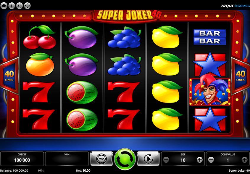 Super Joker 40 Demo Slot | Play for Free