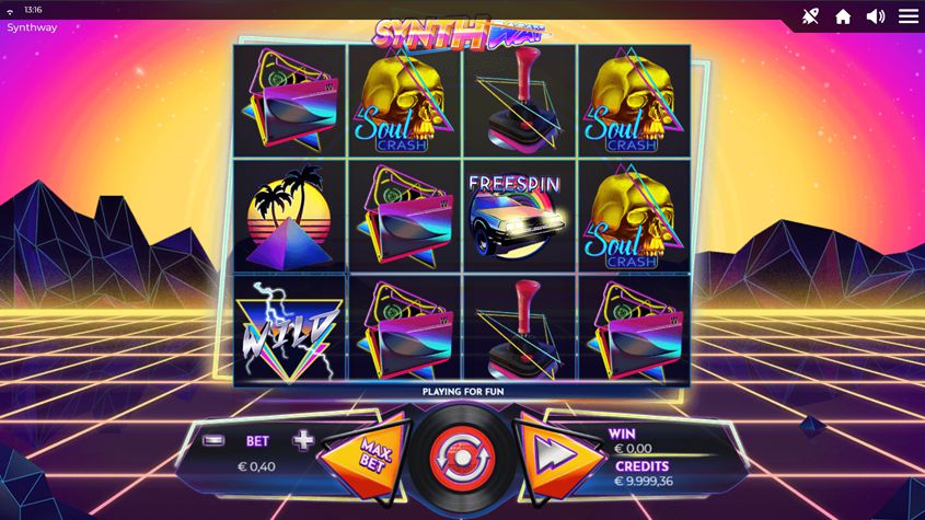 Synth Way Slot - Free Play in Demo Mode