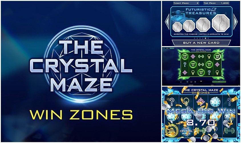 The Crystal Maze Win Zones Demo Slot | Play for Free