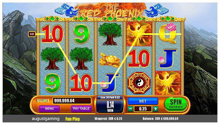 The Red Phoenix Slot - Free Play in Demo Mode