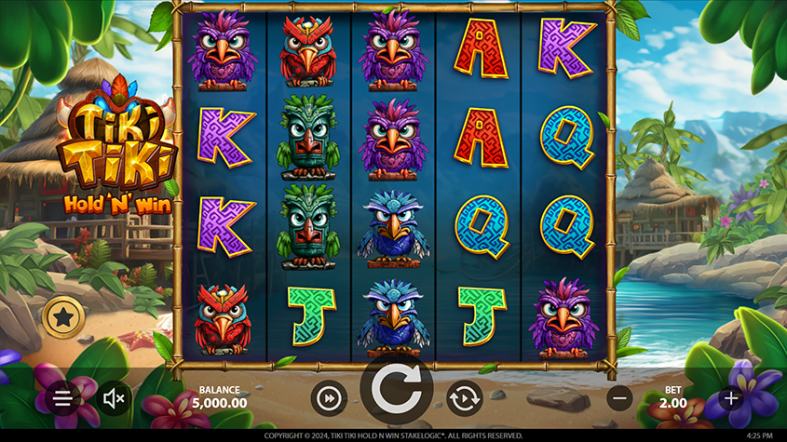 Tiki Tiki Hold ‘n’ Win Slot - Free Play in Demo Mode