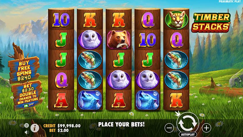 Timber Stacks Slot - Free Play in Demo Mode