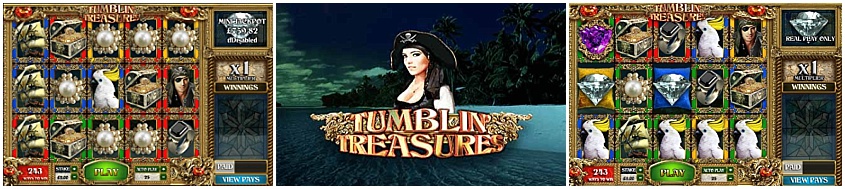 Tumbling Treasures Slot - Free Play in Demo Mode