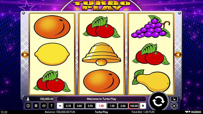 Turbo Play Slot - Free Play in Demo Mode