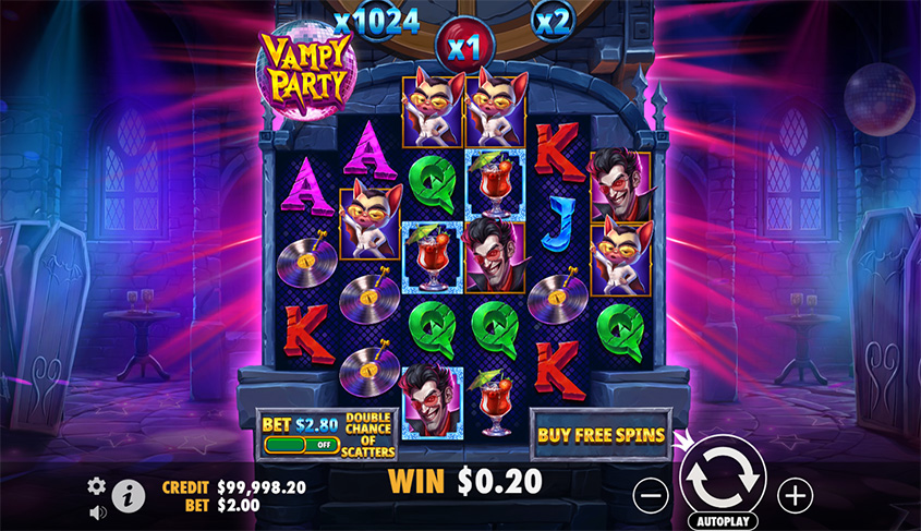 Vampy Party Demo Slot | Real Play or Free