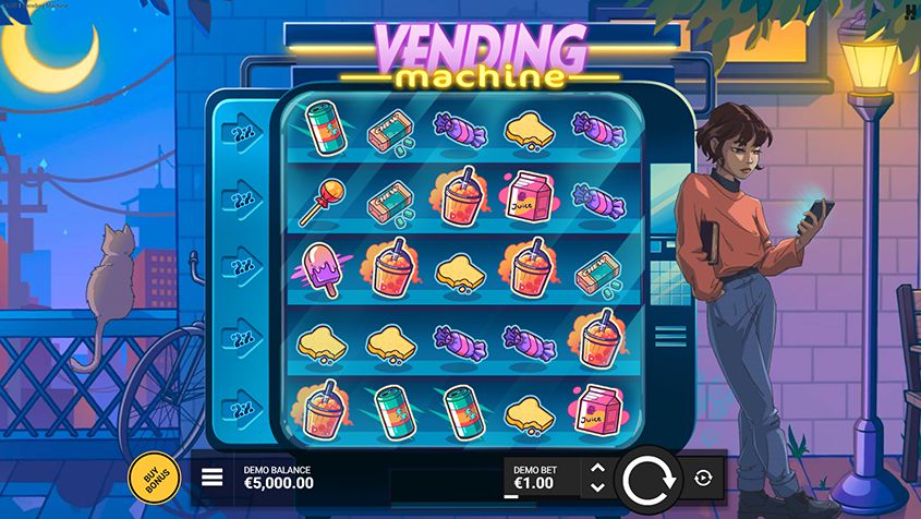 Vending Machine Slot | Play Online | RTP: 96.28%
