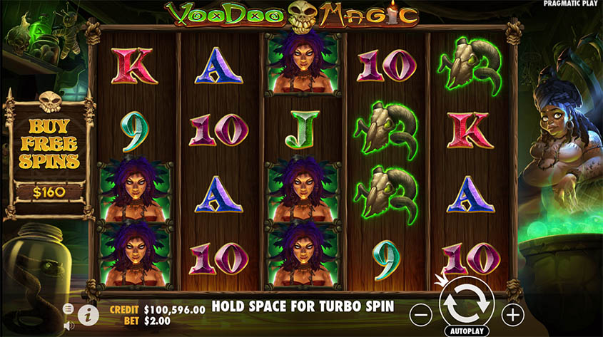 Voodoo Magic (Pragmatic Play) Slot - Free Play in Demo Mode