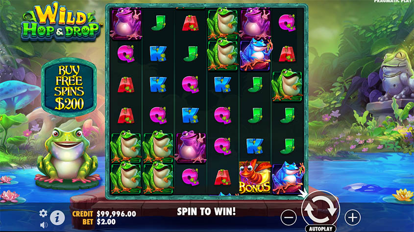 Wild Hop and Drop Slot | Play Online | RTP: 96.46%