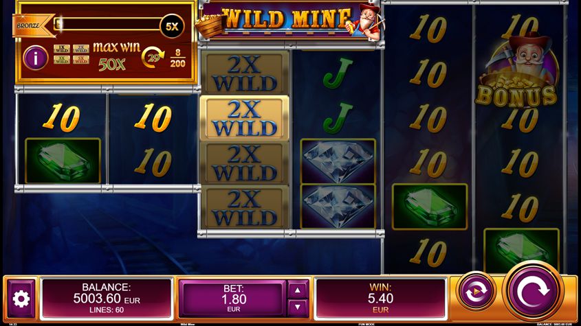 Wild Mine (BB Games) Slot - Free Play in Demo Mode