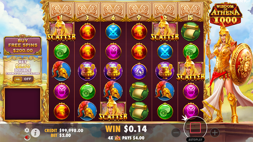 Wisdom of Athena 1000 Demo Slot | Real Play or Free
