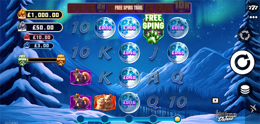 Wolf Prime Deluxe Slot | Play Online | RTP: 96.20%