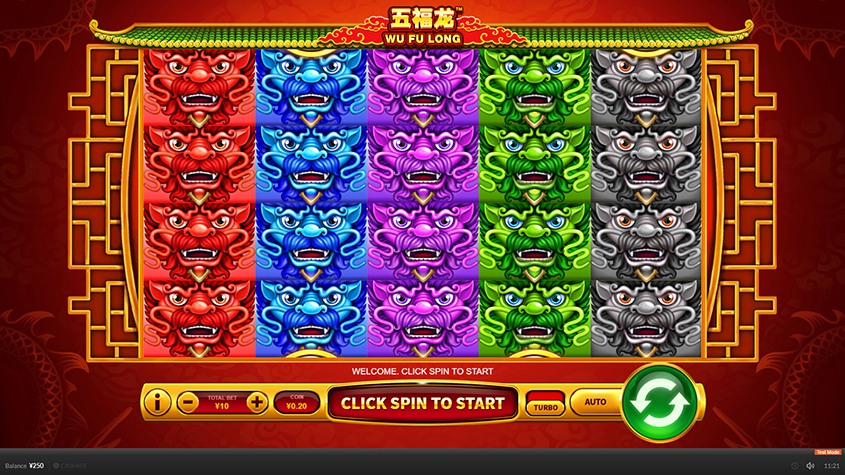 Wu Fu Long Slot - Free Play in Demo Mode