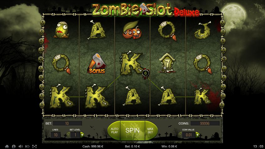 Zombie Slot Deluxe Demo Slot | Play for Free