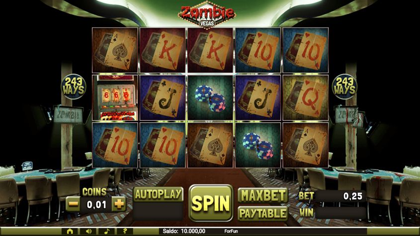 Zombie Vegas Demo Slot | Play for Free